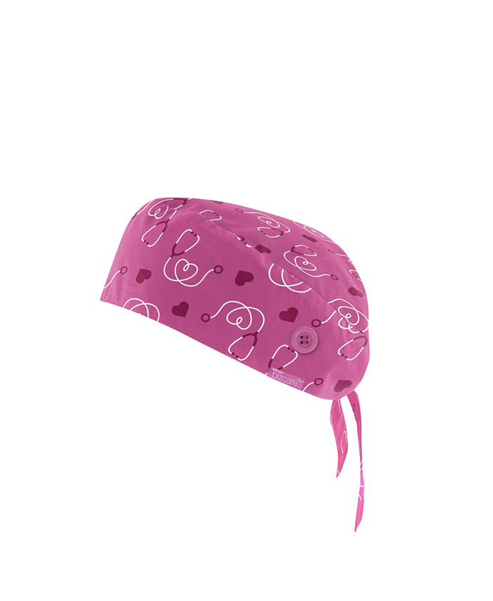 PINK RIBBON U Scrub Cap - Biz Care