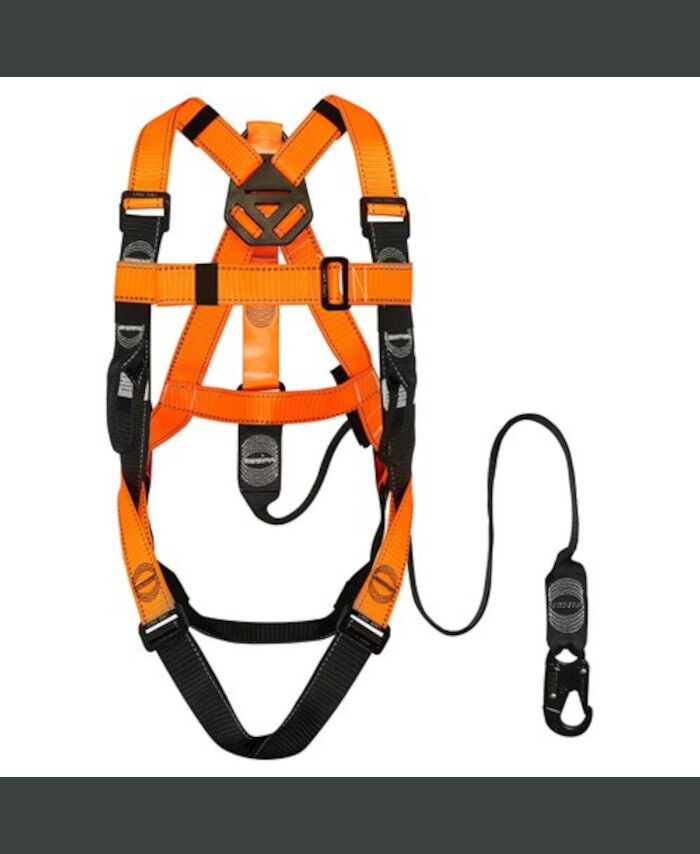 ELEVATED WORK PLATFORM (EWP) HARNESS C/W PERMANENTLY ATTACHED LANYARD 1 ...