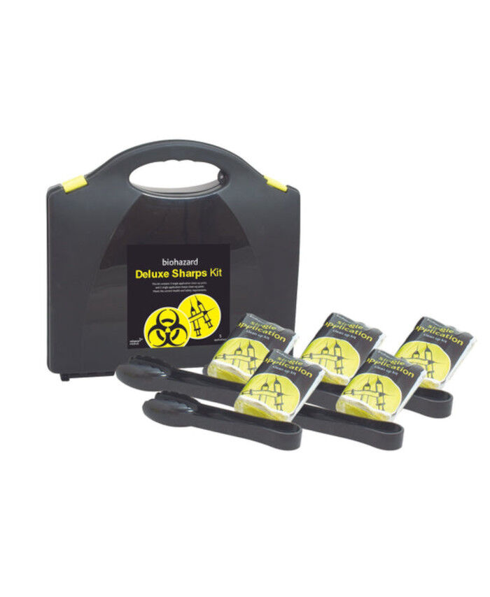 Deluxe Biohazard Kit, Plastic Portable - Response